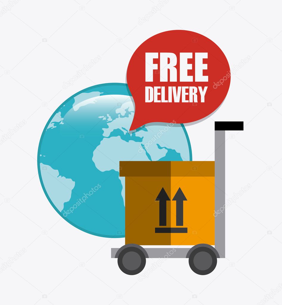 Delivery digital design Stock Vector Image by ©yupiramos #83089128