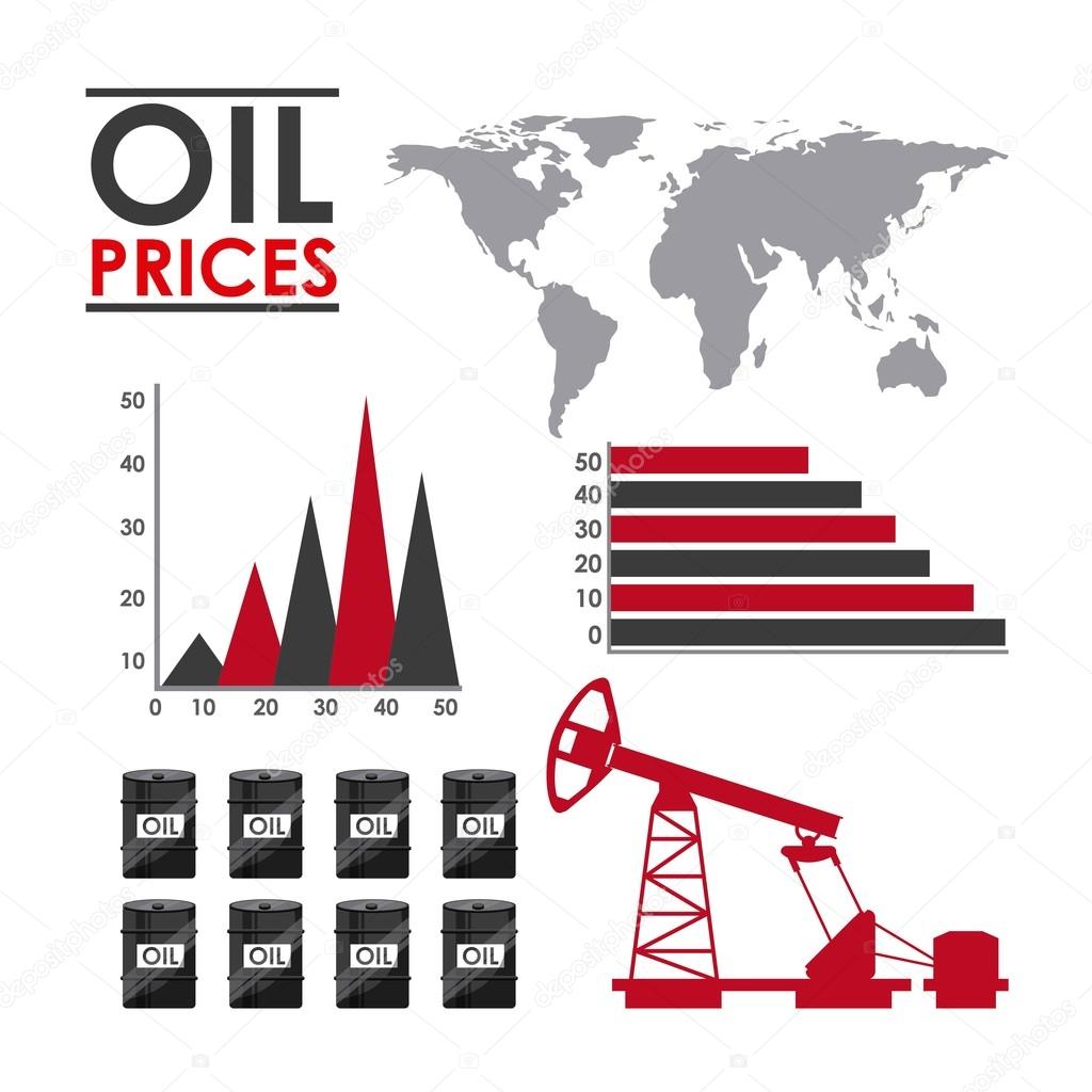 Oil prices design Stock Vector by ©yupiramos 83151226