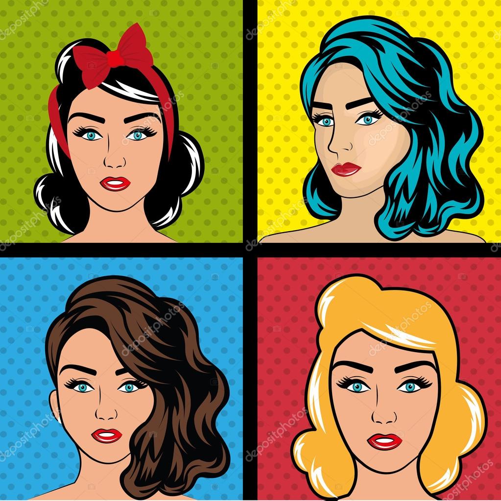 Pop art cartoon graphics Stock Vector Image by ©yupiramos #83185132