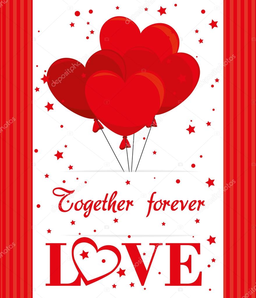 Love card design Stock Vector by ©yupiramos 83285704
