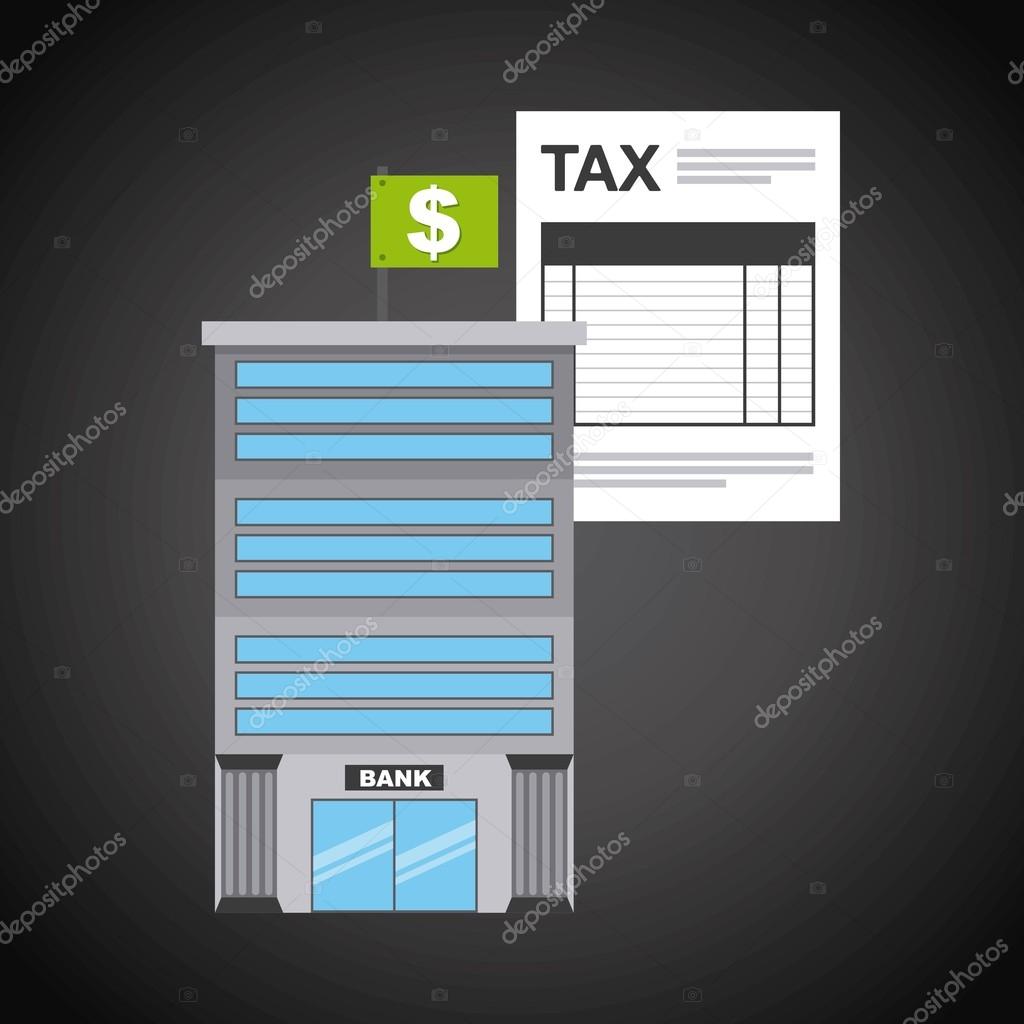 Tax concept design Stock Vector by ©yupiramos 83387384