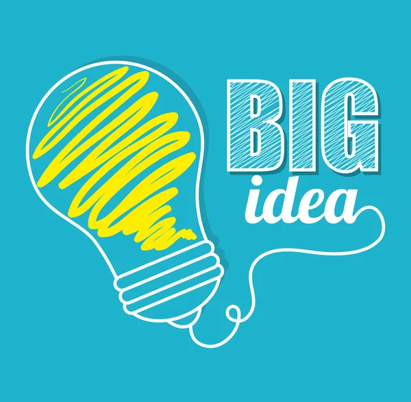 Big idea design Stock Vector by ©yupiramos 92286086