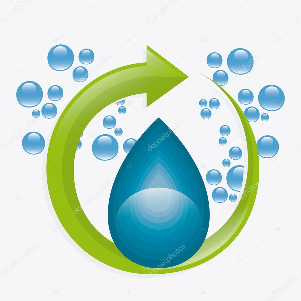 Save water design. Stock Vector by ©yupiramos 84626898