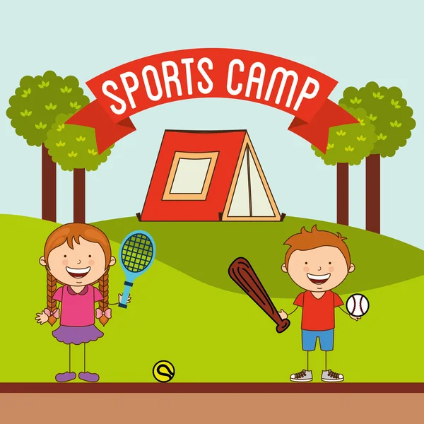 Sports camp Stock Vectors, Royalty Free Sports camp Illustrations ...