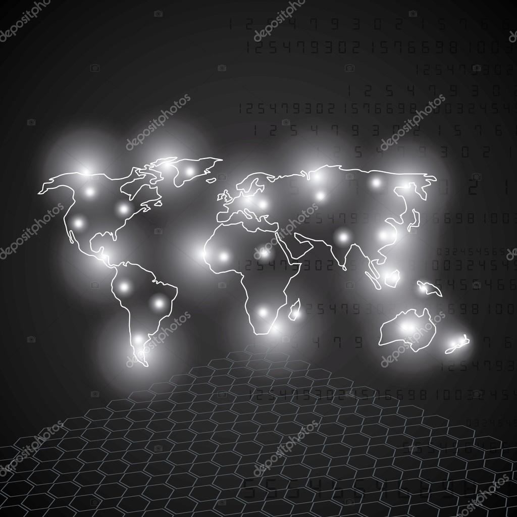World tech Stock Vector Image by ©yupiramos #85048664