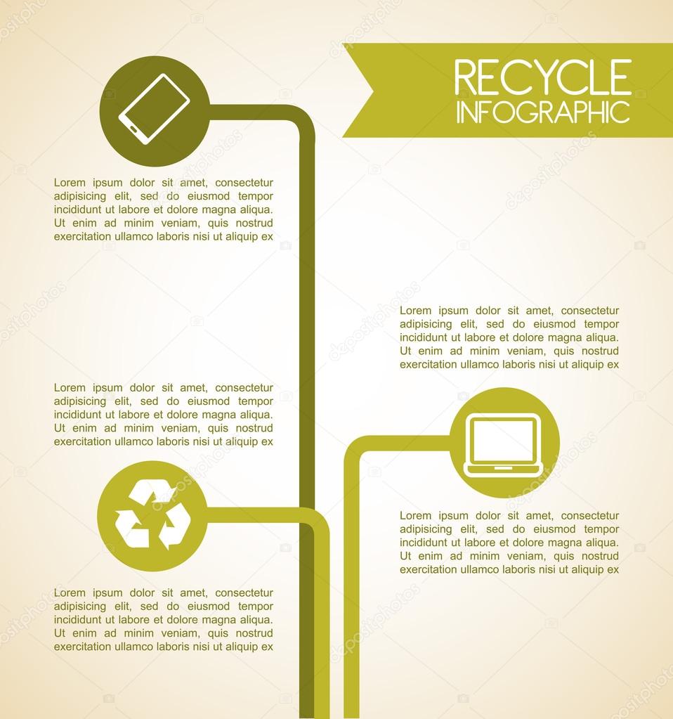 Recycle concept design Stock Vector Image by ©yupiramos #86965742