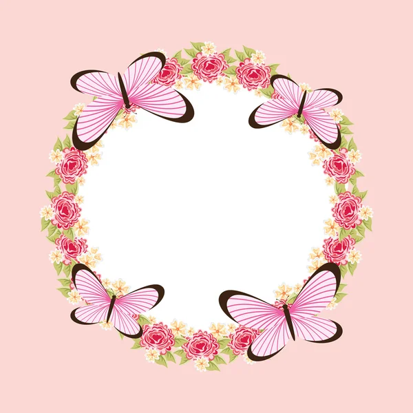 100,000 Butterfly circle frame Vector Images | Depositphotos