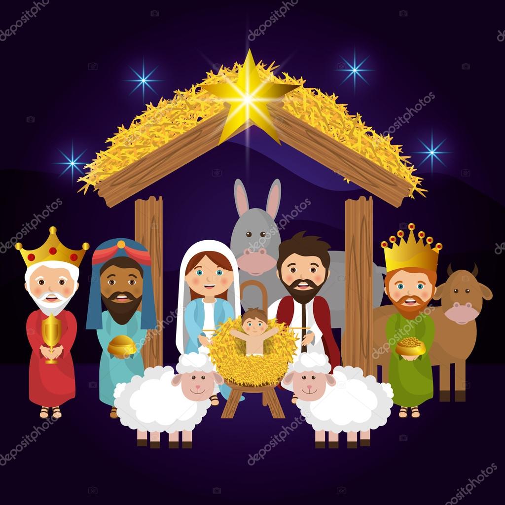Feliz Navidad dibujos animados Vector de stock por ©yupiramos 87536598