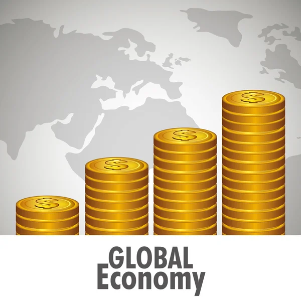 Global economy design. Stock Vector by ©yupiramos 85167326