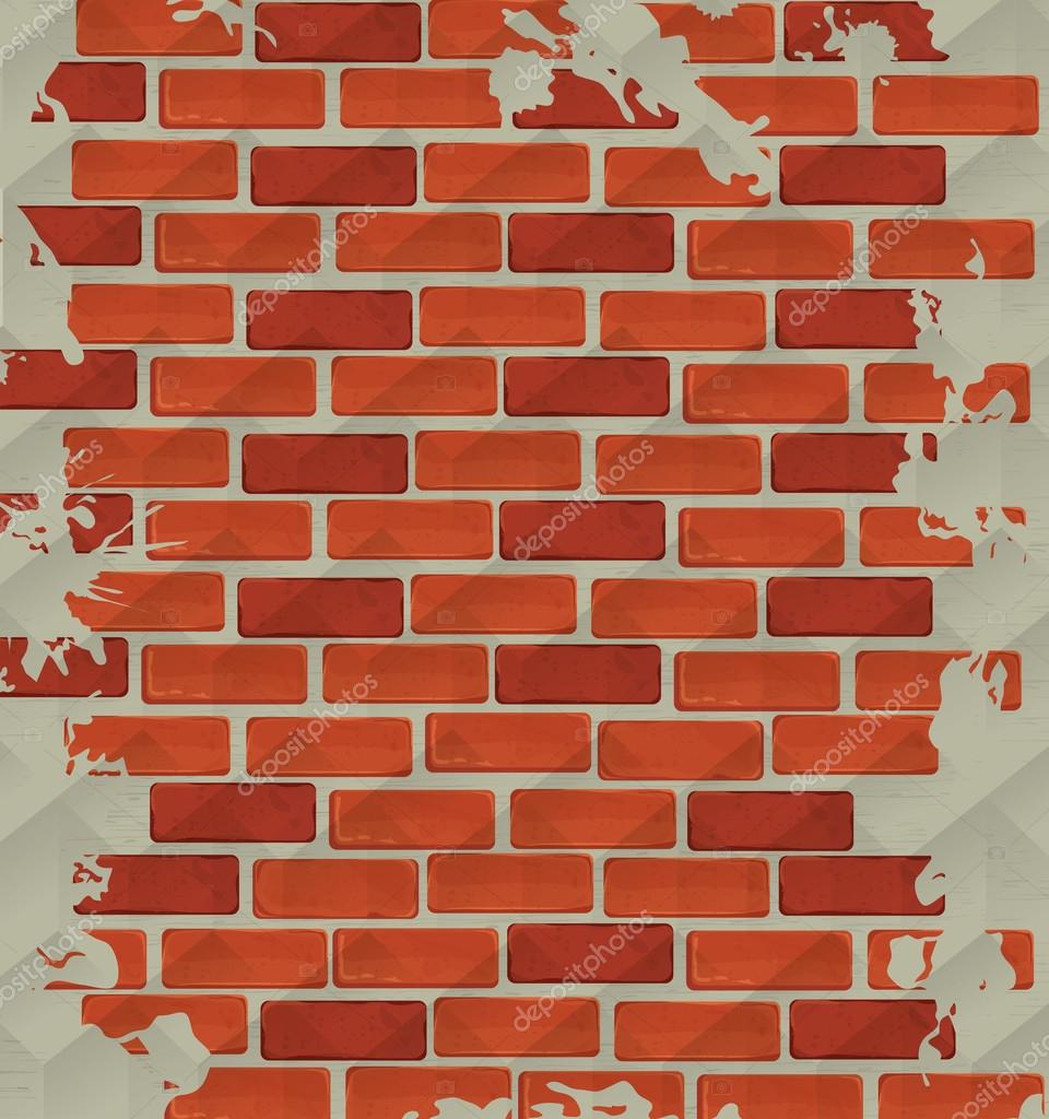 Brick wall design. Stock Vector Image by ©yupiramos #88844652