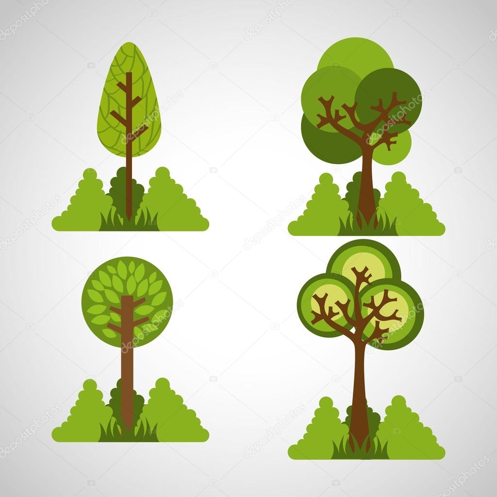 Ecological mind design Stock Vector Image by ©yupiramos #89648968