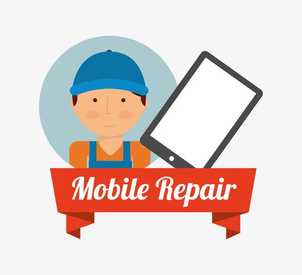 Repair service design — Illustration