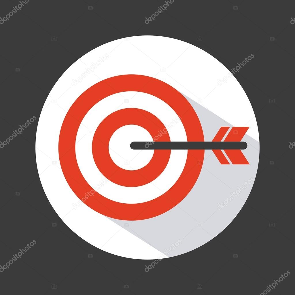 Target icon design Stock Vector Image by ©yupiramos #91218448