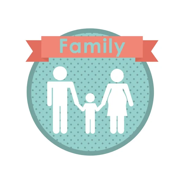 Family design Stock Vector by ©yupiramos 48582721