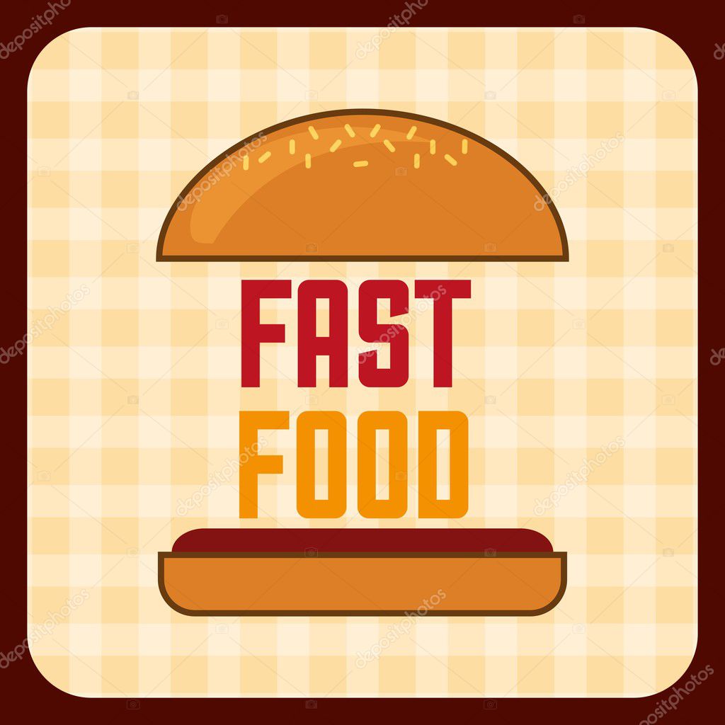 Fast food design Stock Vector by ©yupiramos 93545366