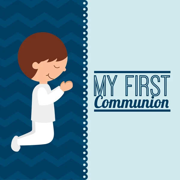 My first communion design — Stock Vector © yupiramos #93782024