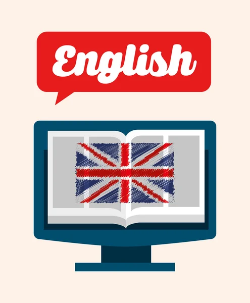 Learn english design Stock Vector by ©yupiramos 94869584