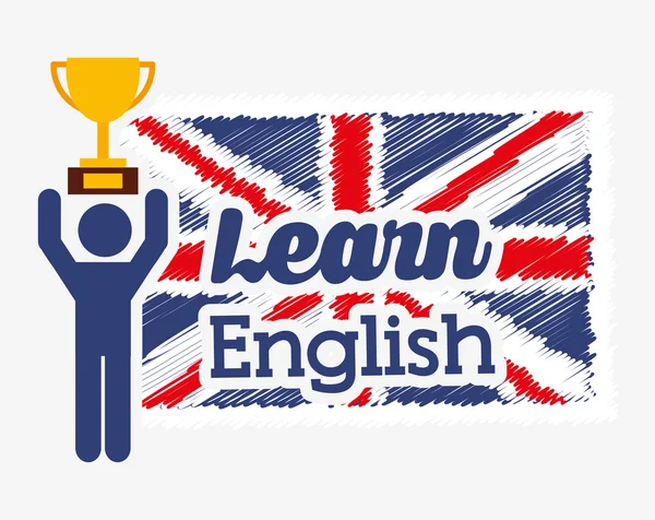 Learn english design Stock Vector by ©yupiramos 94869450