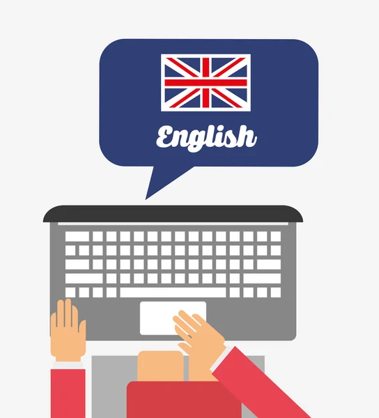 Learn english design Stock Vector by ©yupiramos 94869584