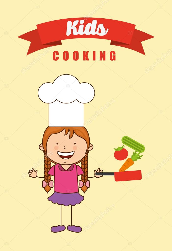 Kids cooking design Stock Vector Image by ©yupiramos #94287610
