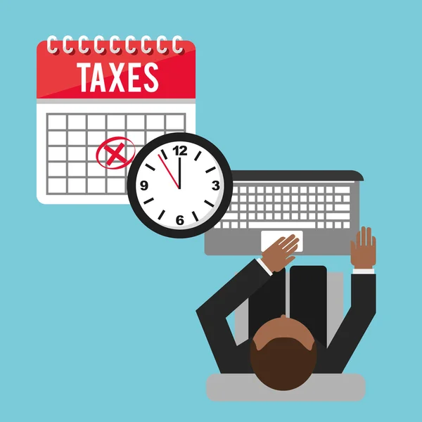 Tax time design Stock Vector Image by ©yupiramos #107334646