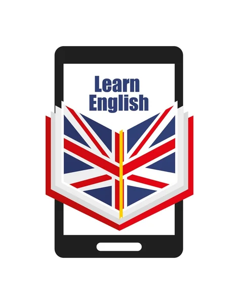 Learn english design Stock Vector by ©yupiramos 94869450