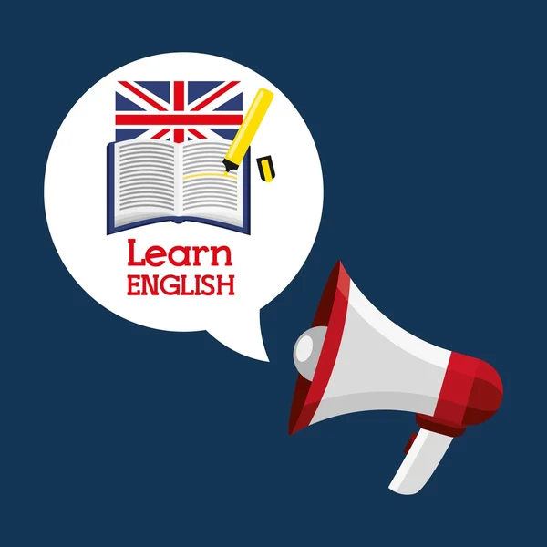 Learn english design Stock Vector by ©yupiramos 94869450