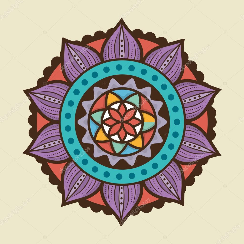 Bohemian background design Stock Vector Image by ©yupiramos #98675546