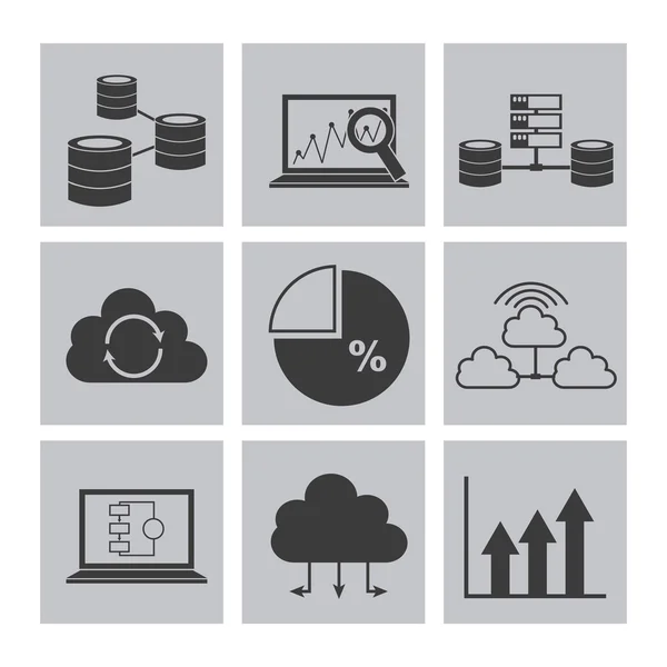 Grote gegevens pictogram Stock Photos, Royalty Free Grote gegevens ...