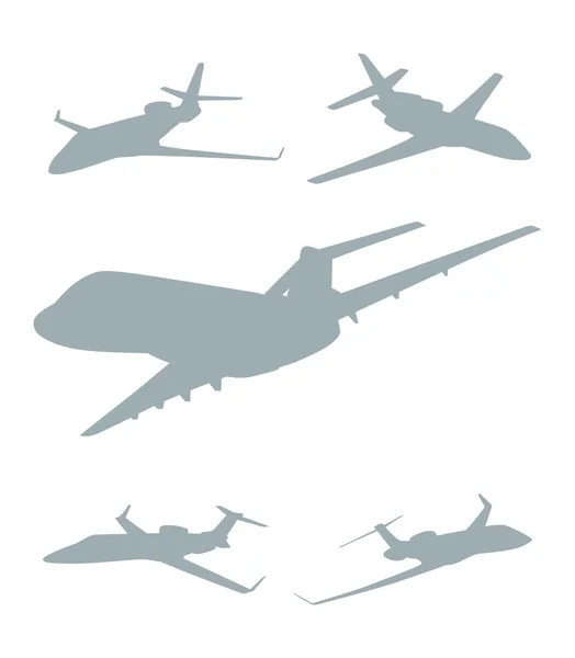 Jet silhouette Vector Art Stock Images | Depositphotos