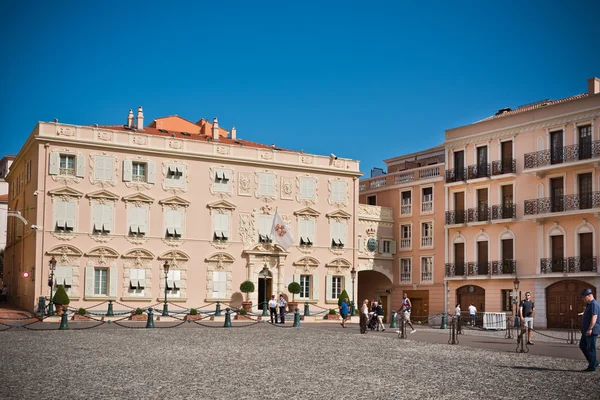 Freedom square in day light with modern and historical buildings ...