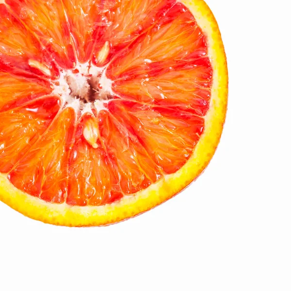 Orange Slice Isolated White Background — Stock Photo © Alexandra Lande #357200624