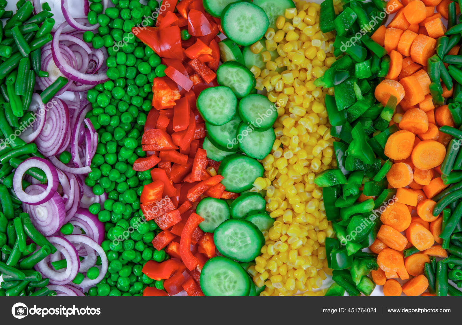 Fresh Chopped Vegetables Bright Background Stock Photo by ©Alexandra ...