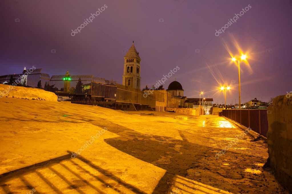 Temple Mount at Night, Israel — Stock Photo © Alexandra Lande #59435071