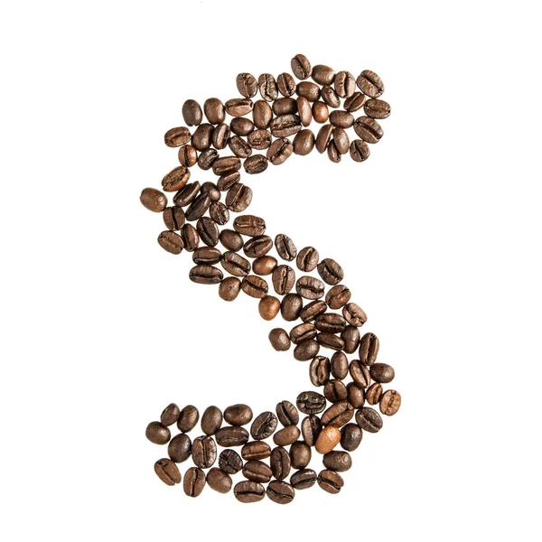 Coffee alphabet letter Stock Photo by ©Alexandra Lande 60743057