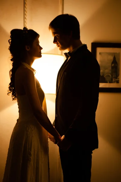 Together forever and never apart, newly wed couple - Stock Image ...