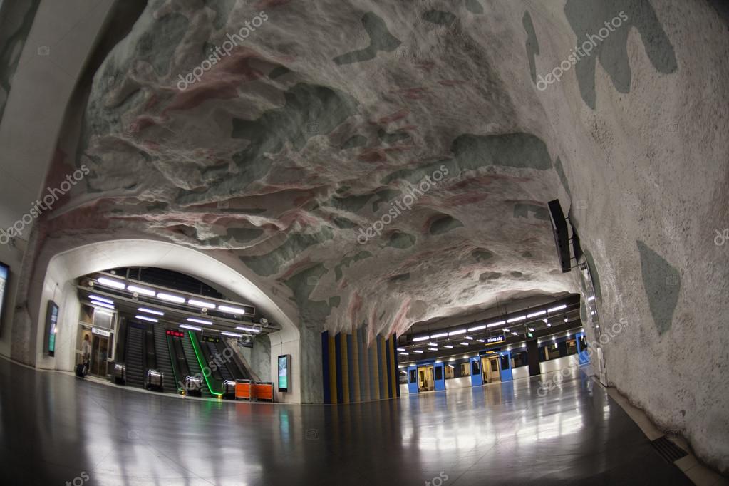 Stockholm subway station – Stock Editorial Photo © Alexandra Lande ...