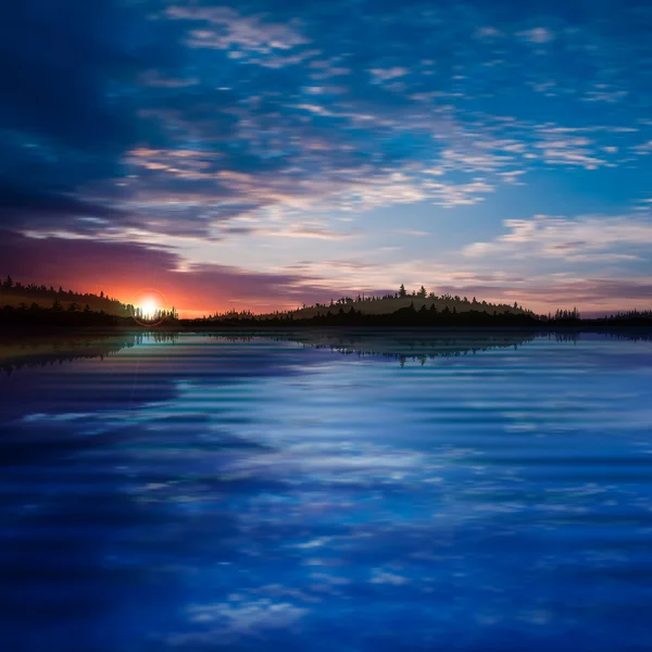 14,464,533 Lake background Vector Images | Depositphotos