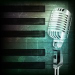 Microphone poster background Stock Vector Image by ©ranker666 #3385360
