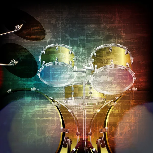 Abstract grunge background with electric guitar Stock Vector Image by ...