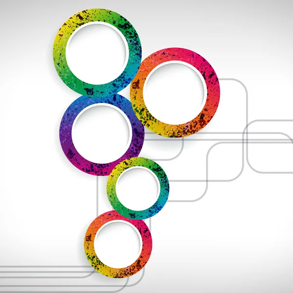 Rainbow circle frame Vector Art Stock Images | Depositphotos
