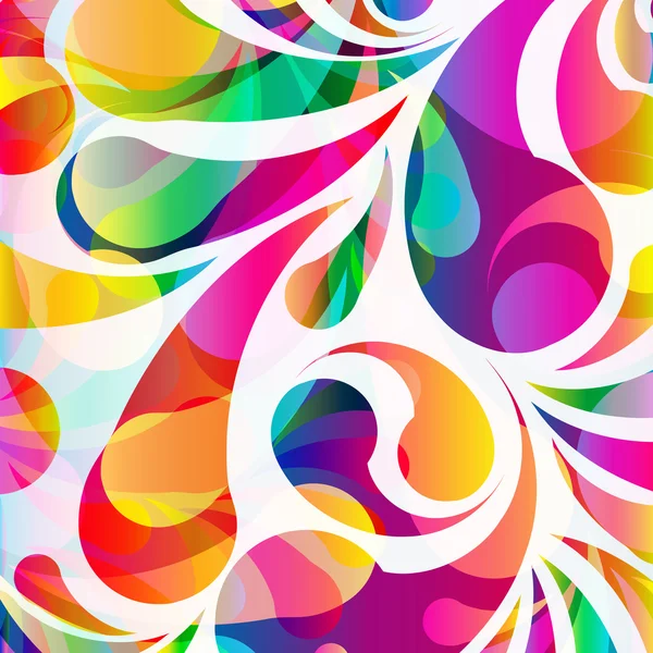 Abstract colorful arc-drop background. Vector. Stock Vector Image by ...