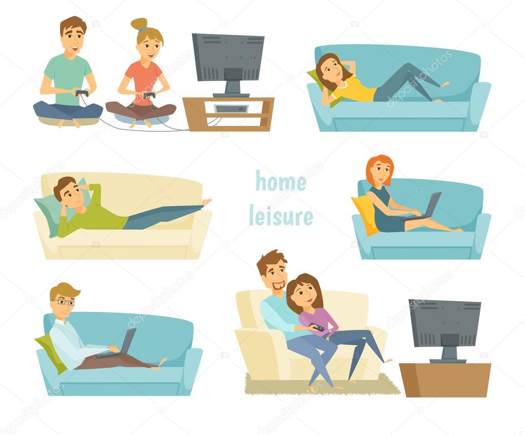 Home leisure vector Stock Vector Image by ©nordfox #121453856