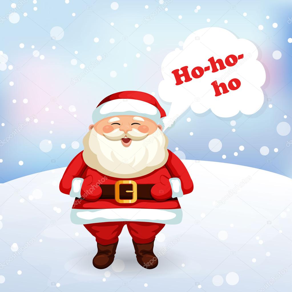 Santa Claus laughing. Stock Vector by ©nordfox 59764751