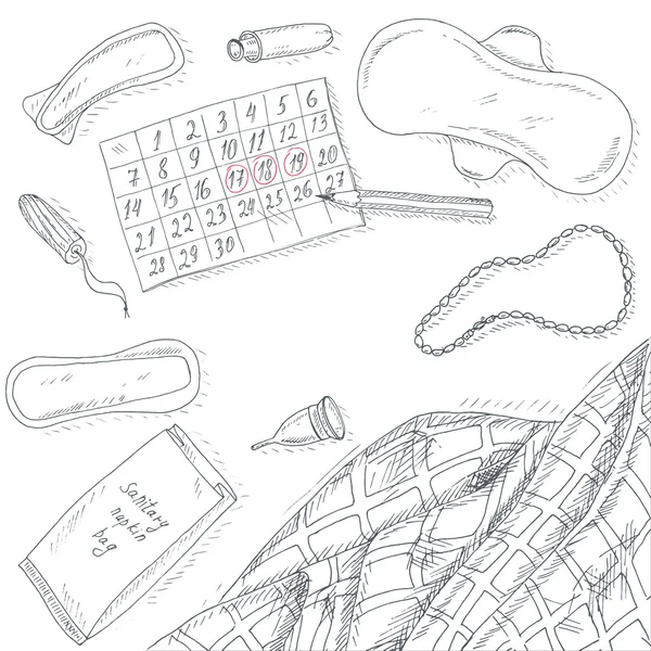 Kalender sketsa 스톡 벡터, 로열티-프리 Kalender sketsa 일러스트레이션 - 페이지 %3$d ...