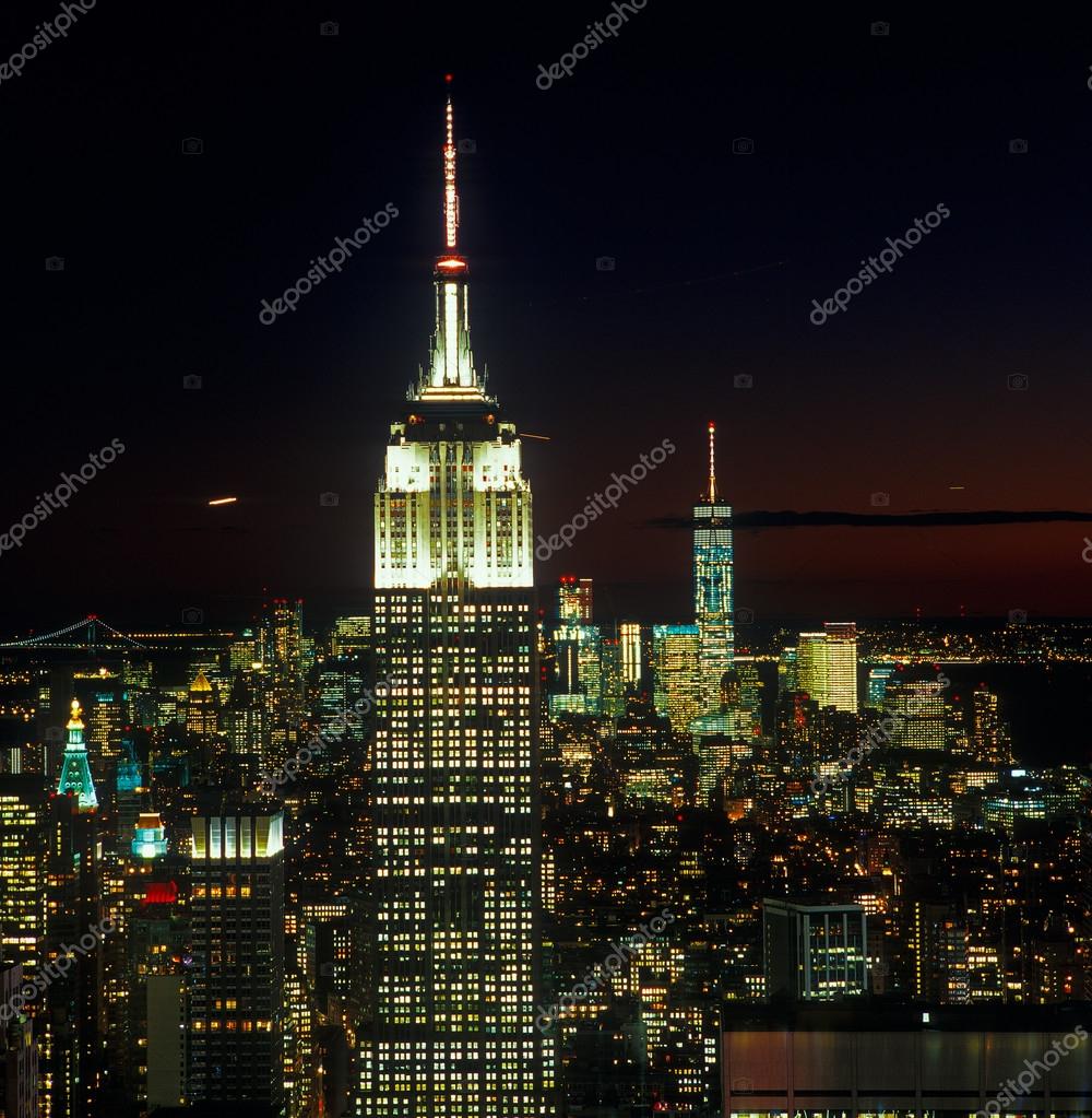 Sunset over a New York City. Stock Photo by ©mshch1 117647428