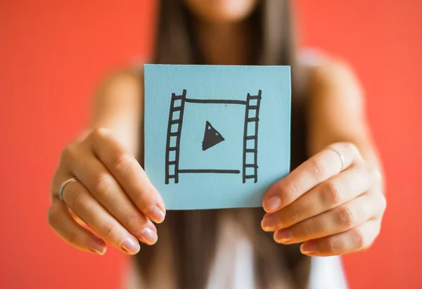 Creative video content ideas for social media marketing Stock Photos ...