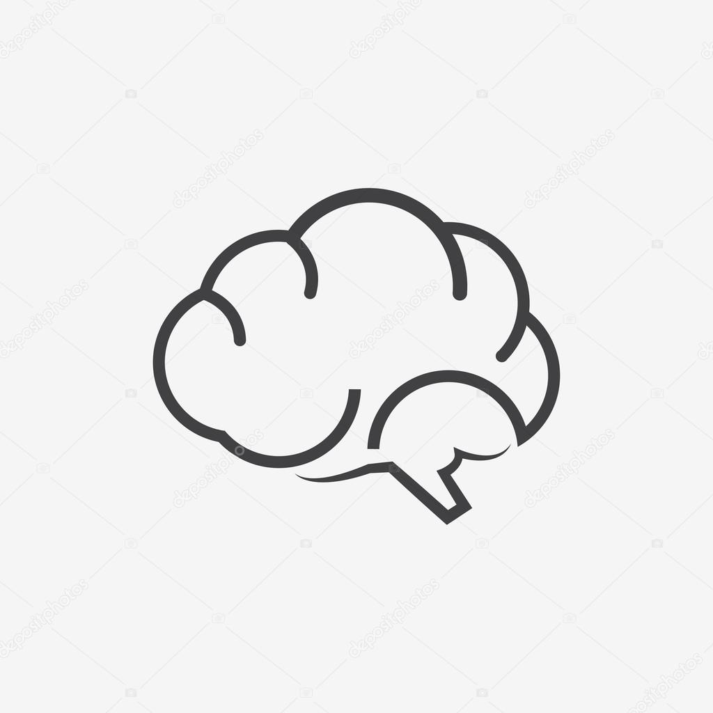 Brain icon Stock Vector Image by ©file404 #51956827