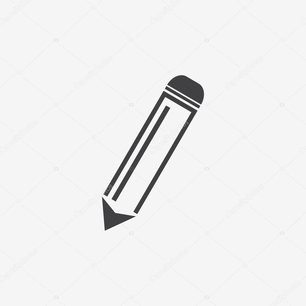Pencil icon Stock Vector Image by ©file404 #51957135