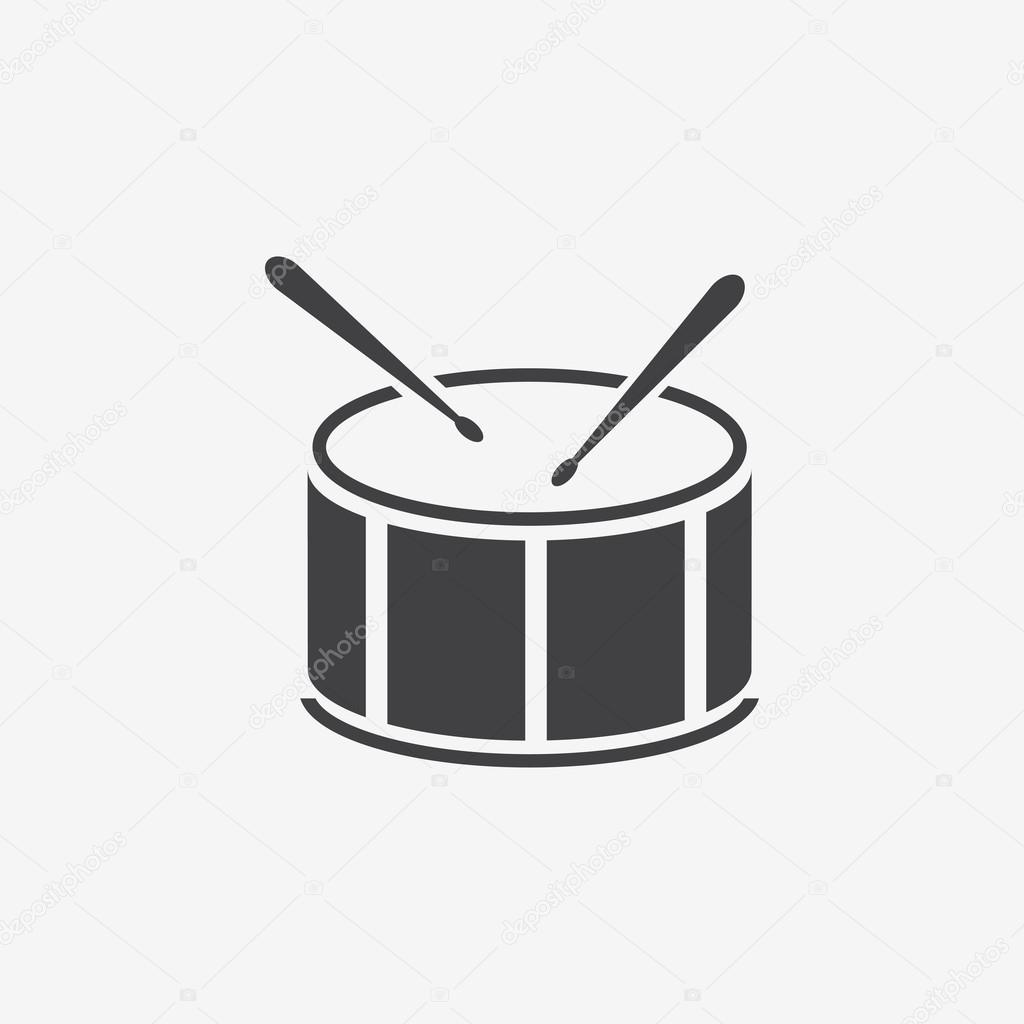 Drum icon Stock Vector Image by ©file404 #51957925
